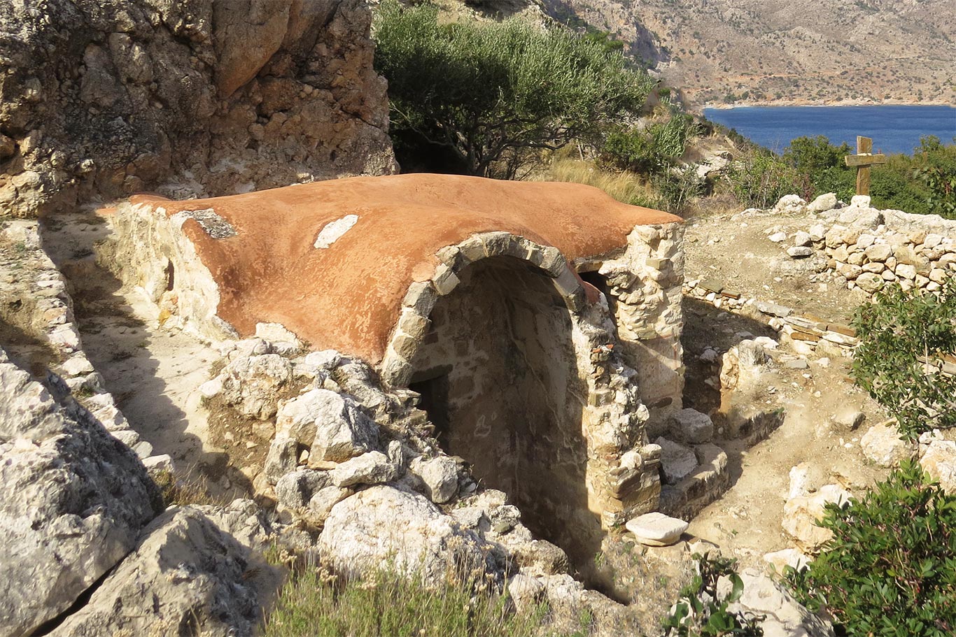 Chapels, churches, monasteries in Karpathos island Greece