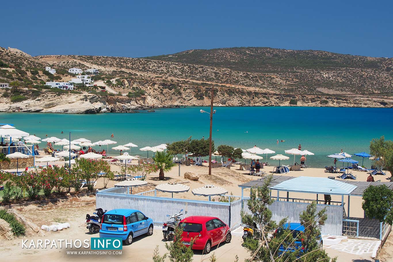 Amoopi beach (Mega Amoopi) Karpathos Travel Guide + Photos