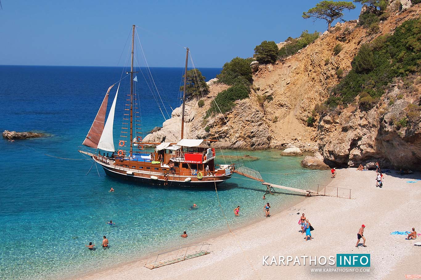 Apella beach Karpathos | Top travel guide with photos