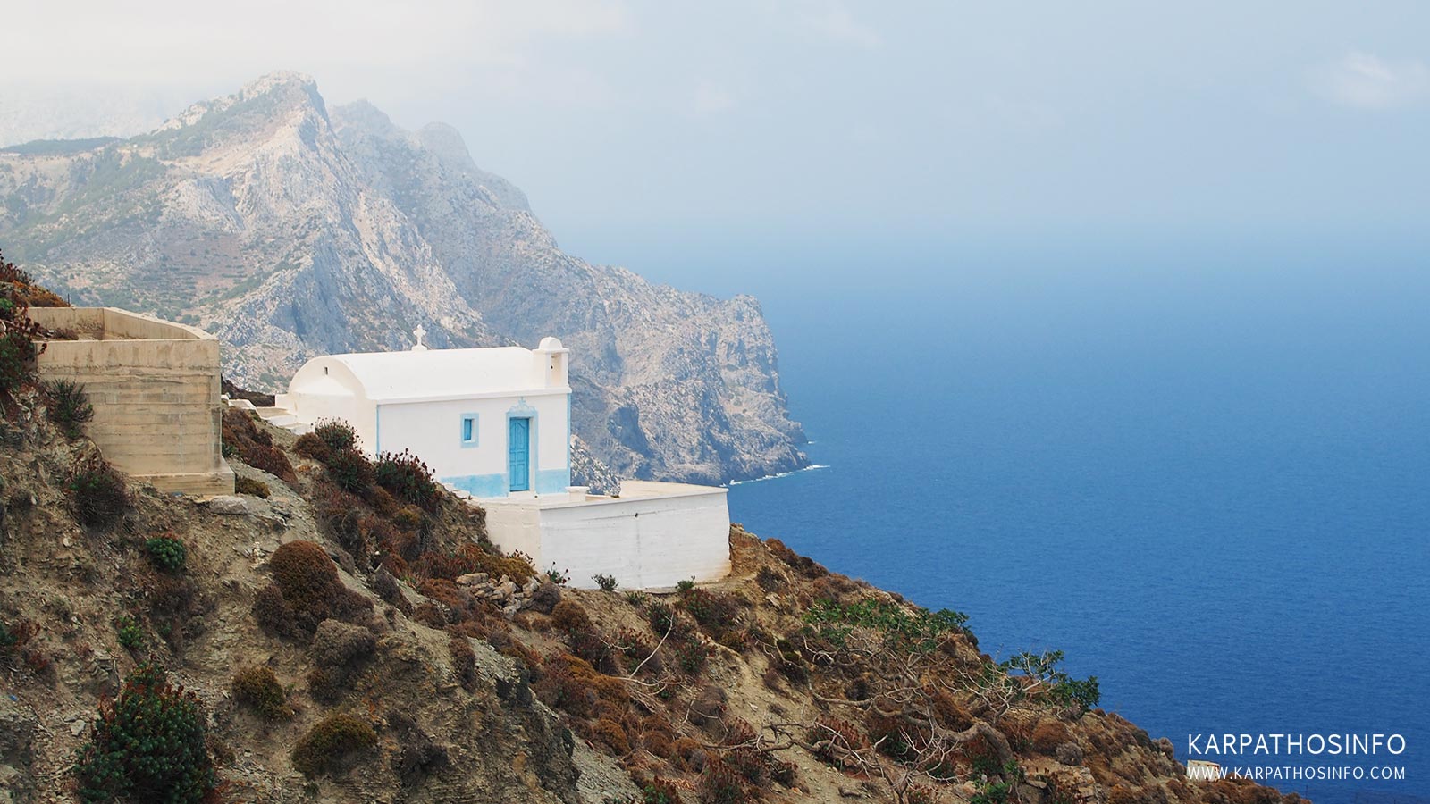 Chapels, churches, monasteries in Karpathos island Greece