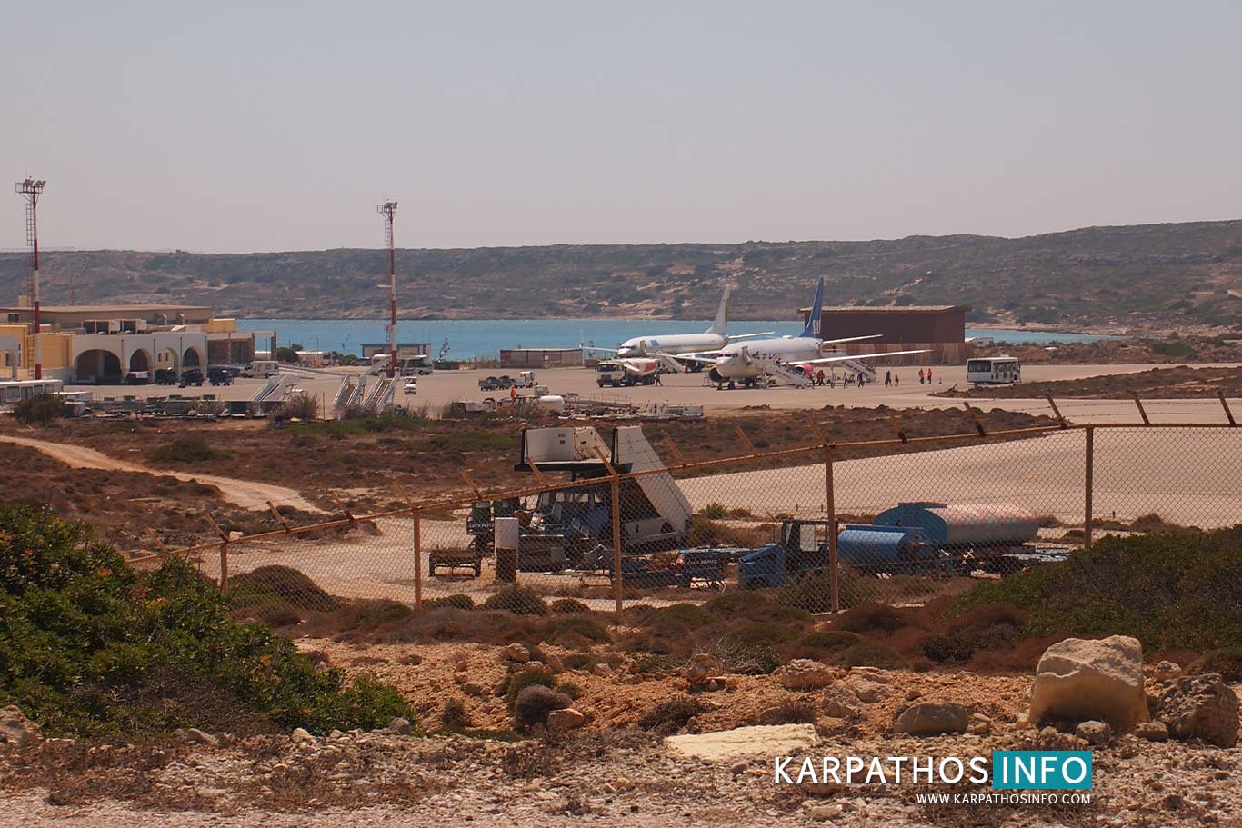 Guide to Karpathos Airport (AOK) Greece with infos + photos