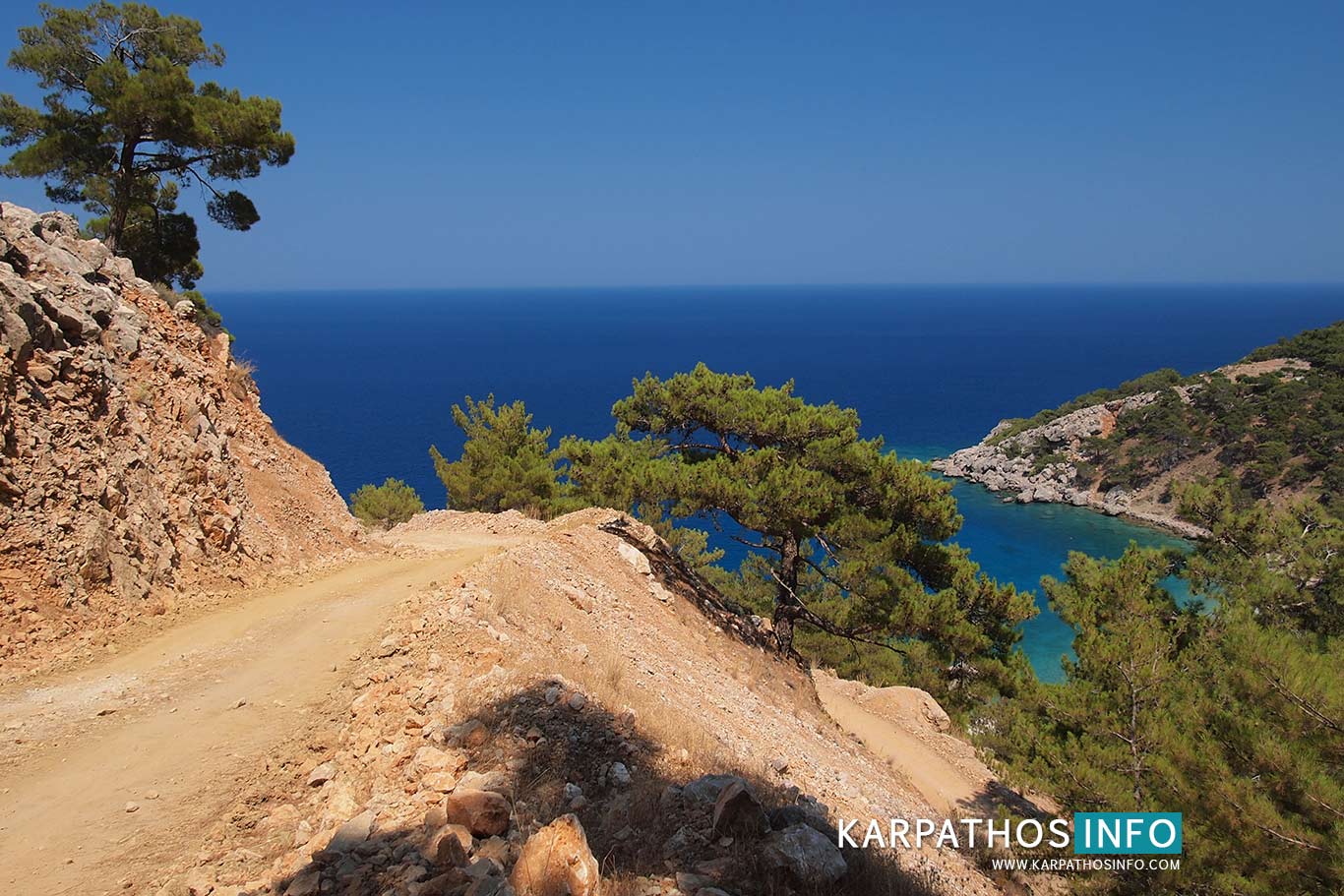 Karpathos hiking info, trails, walking tours