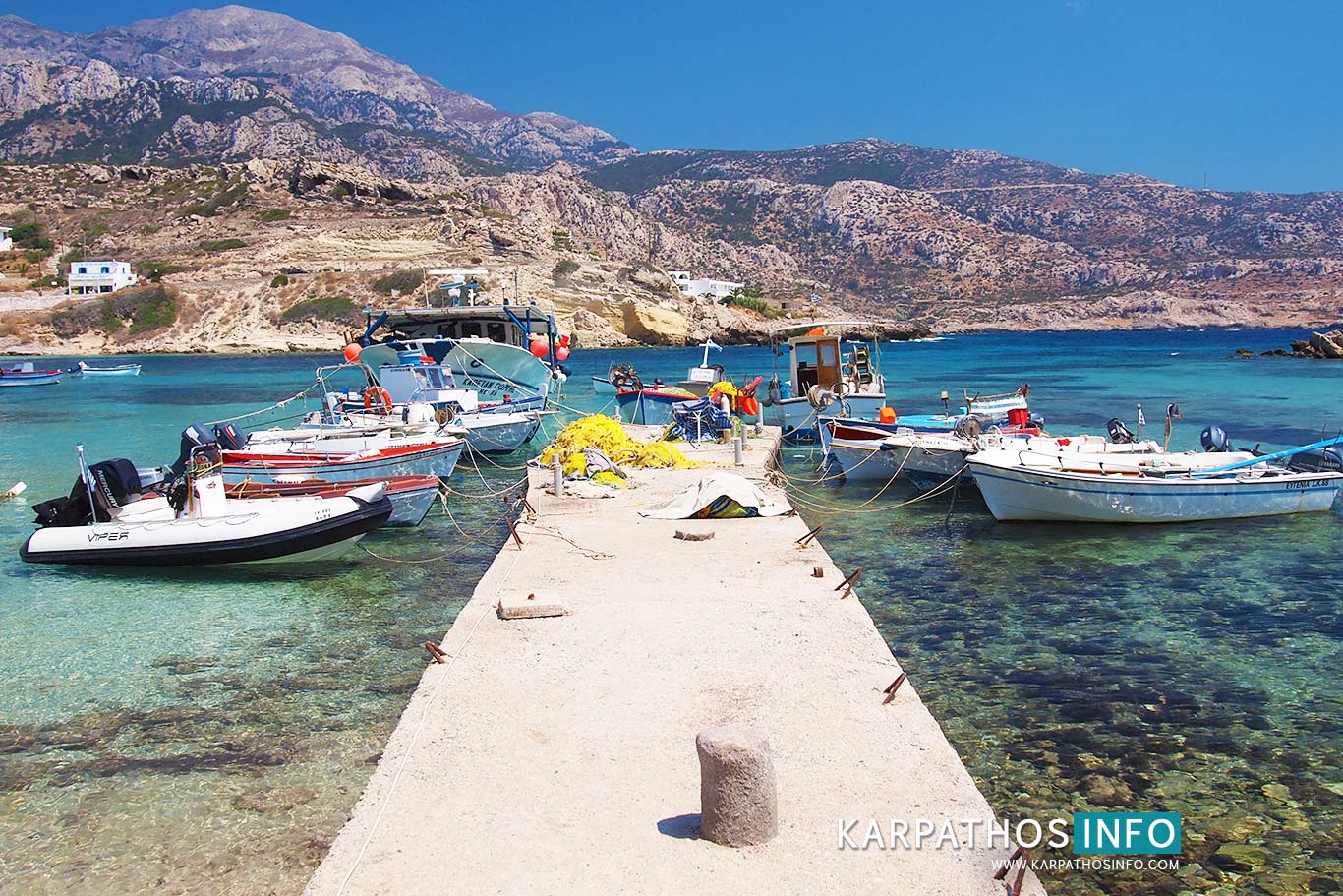 Infos about Port of Kato Lefkos (Lefkos port) in Karpathos