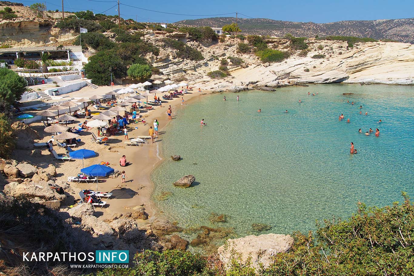 Mikro Amoopi (Little Amoopi beach) Karpathos Guide