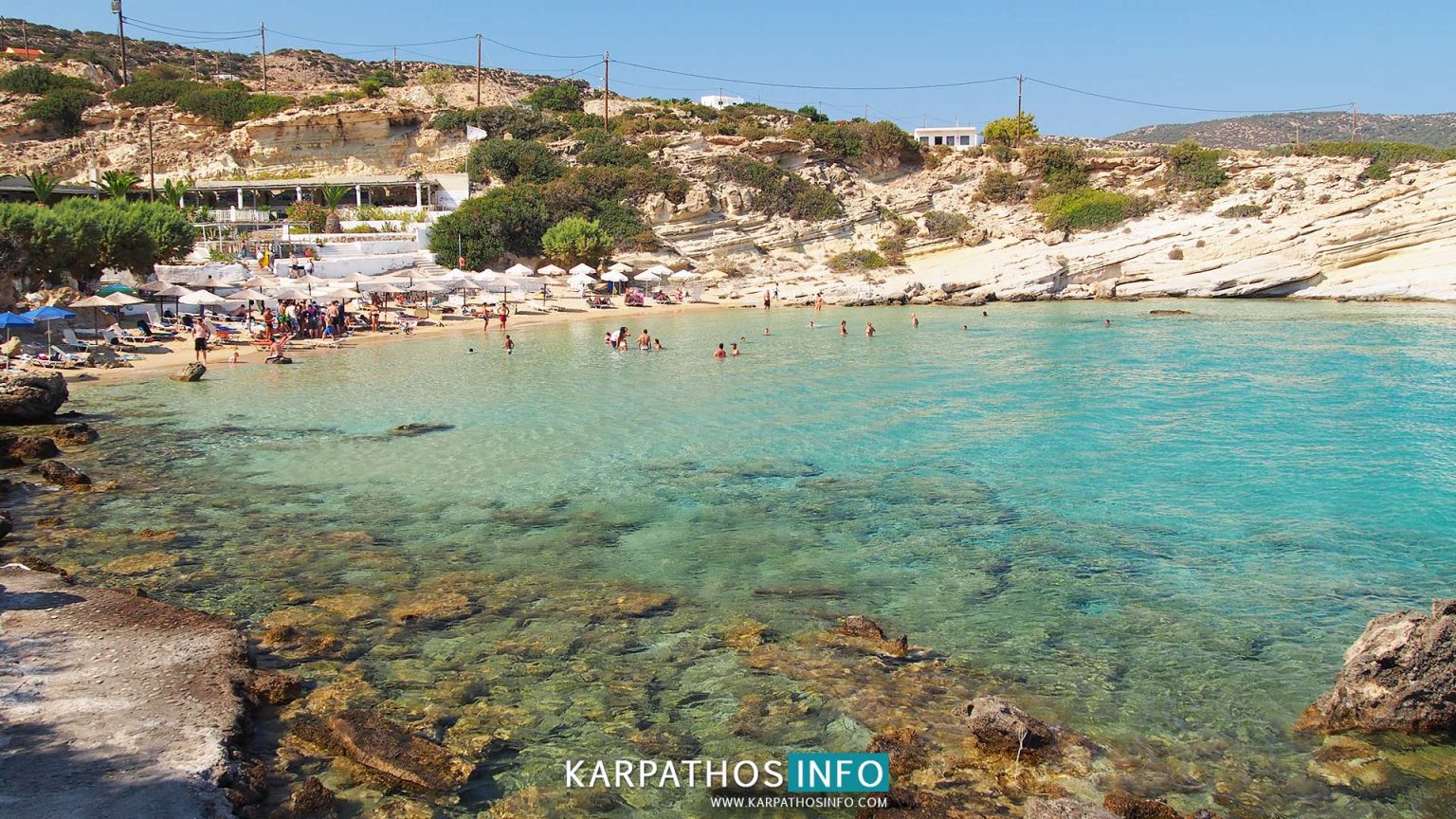 Mikro Amoopi (Little Amoopi beach) Karpathos Guide