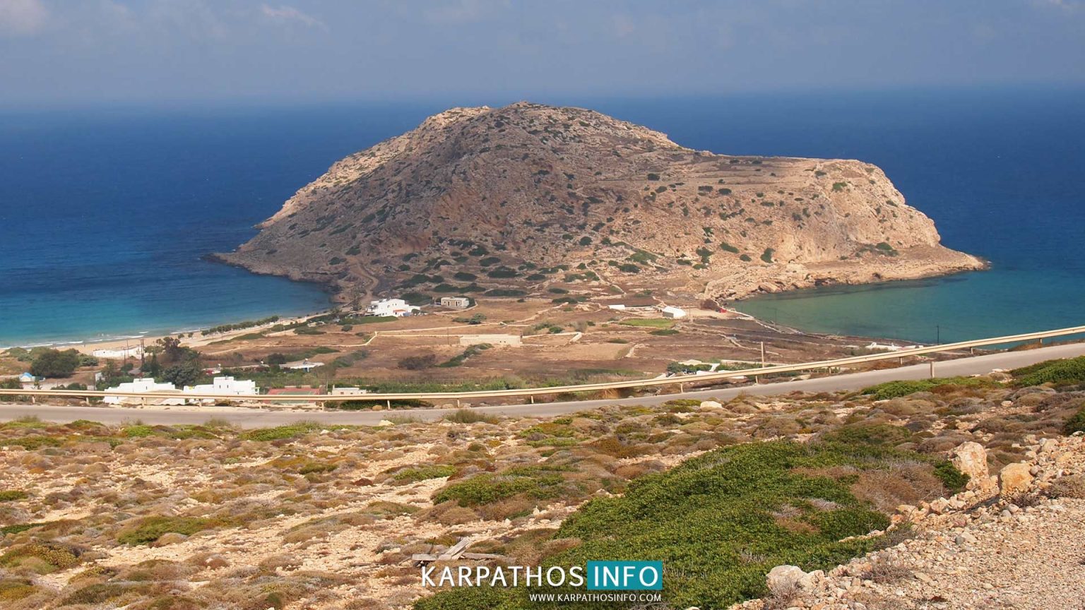 Paleokastro hill in Arkasa | Karpathos sights