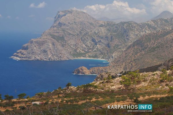 Agia Irini beach Karpathos, near Mesochori