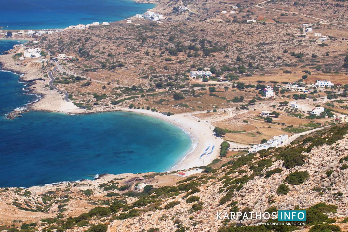 Potali beach Karpathos, near Kato Lefkos: guide with photos