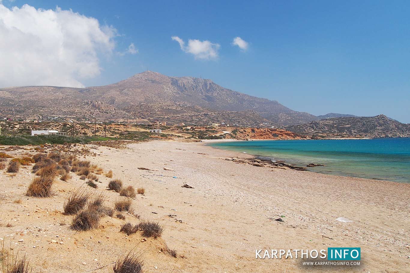Guide to Vatha beach in Afiartis Karpathos with photos