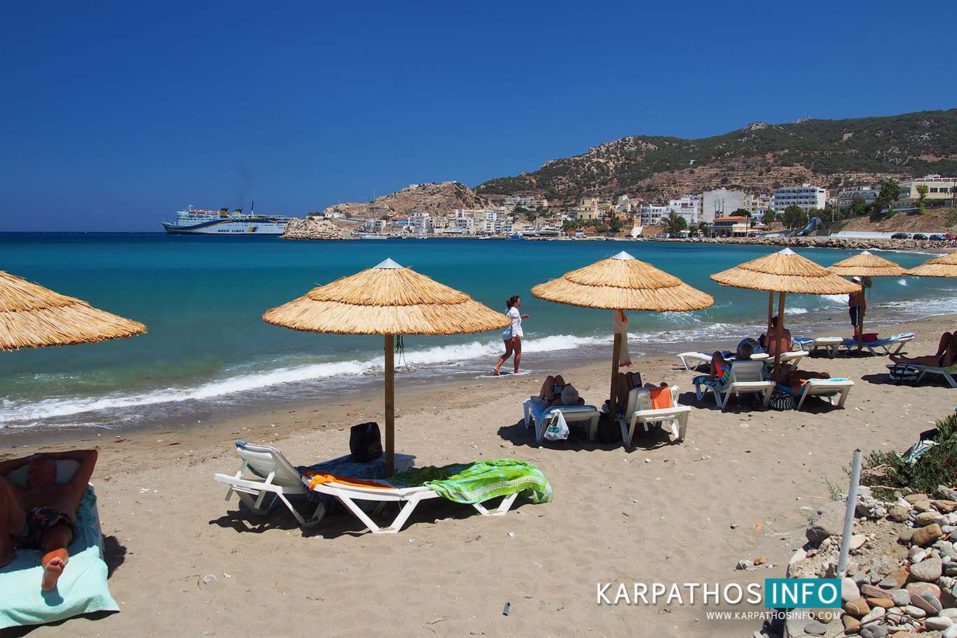 Pigadia beach Karpathos: Photos, Infos, What to find & Map